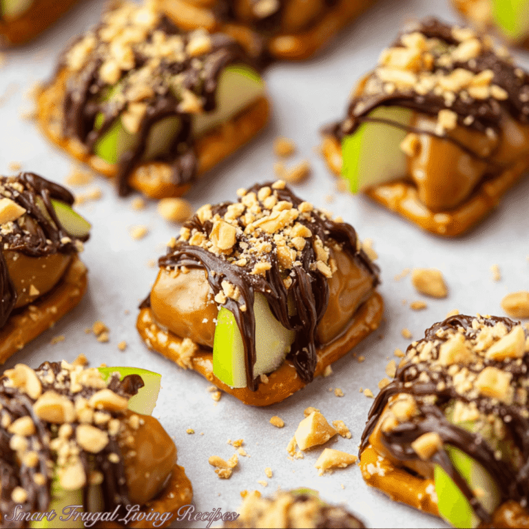Caramel Apple Pretzel Bites